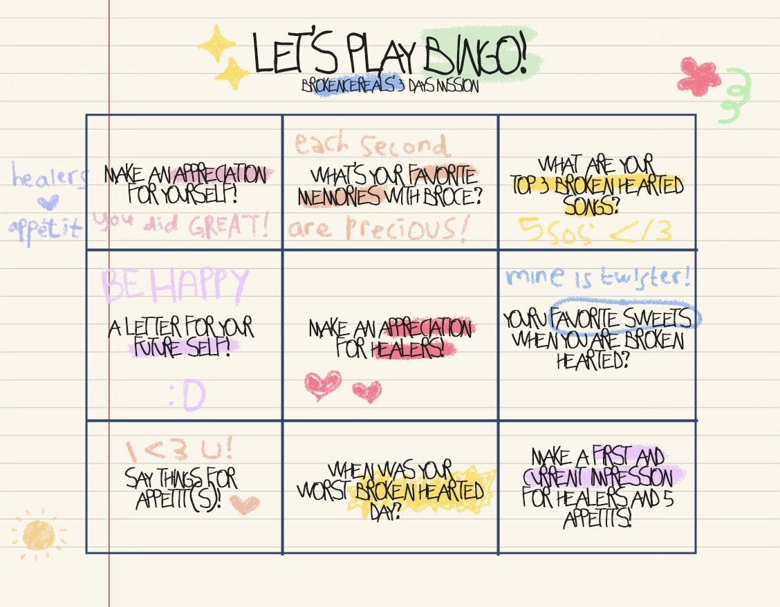 Broken Cereals Bingo!˚₊ ꒰ 🎨. Heheheheh. | by Yayaa | Medium