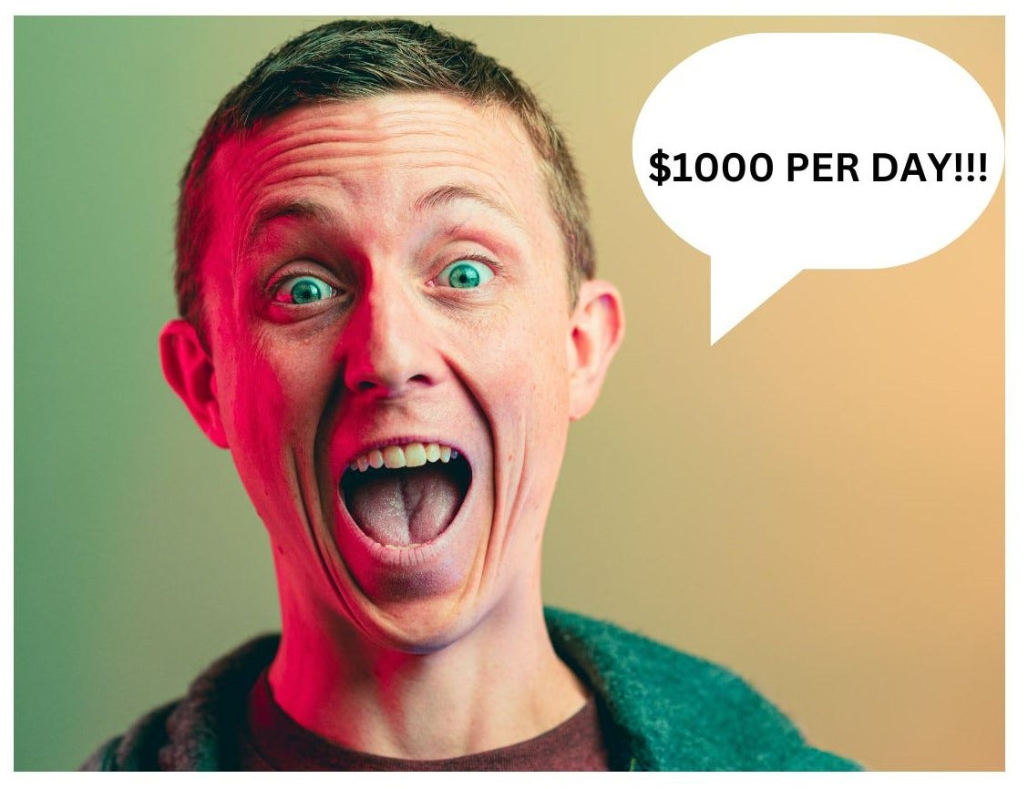 My Journey from 0 to $1000 Per Day with Blogging | by Luther Thomas Jr ...