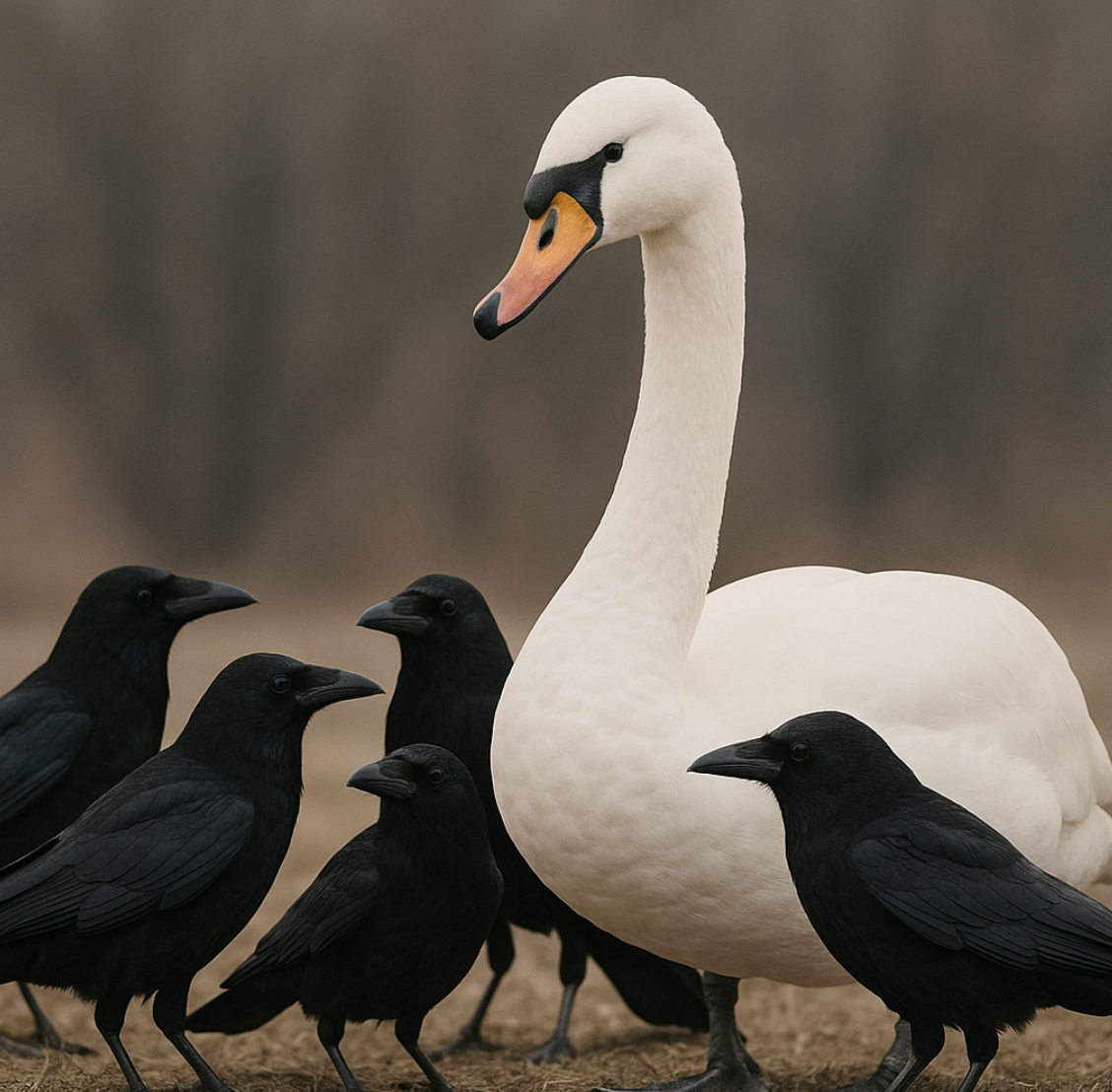 In a World of Crows, the Swan is guilty for Simply being a Swan | by ...