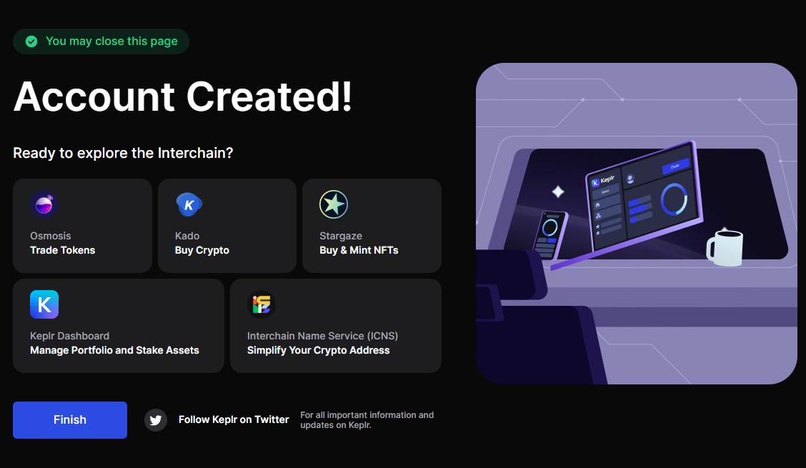 Creating a wallet for Injective. Setting up a new wallet There are ...