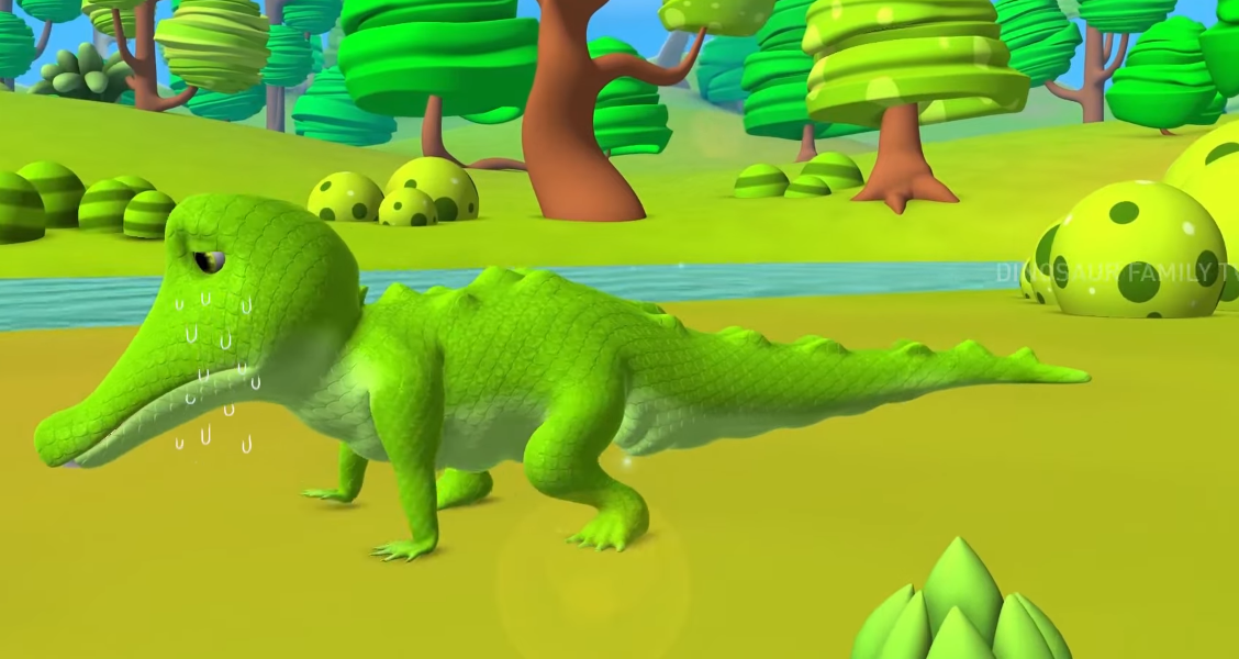 Brontosaurus Dinosaur and Jungle Man’s Adventure — Paint Animals ...