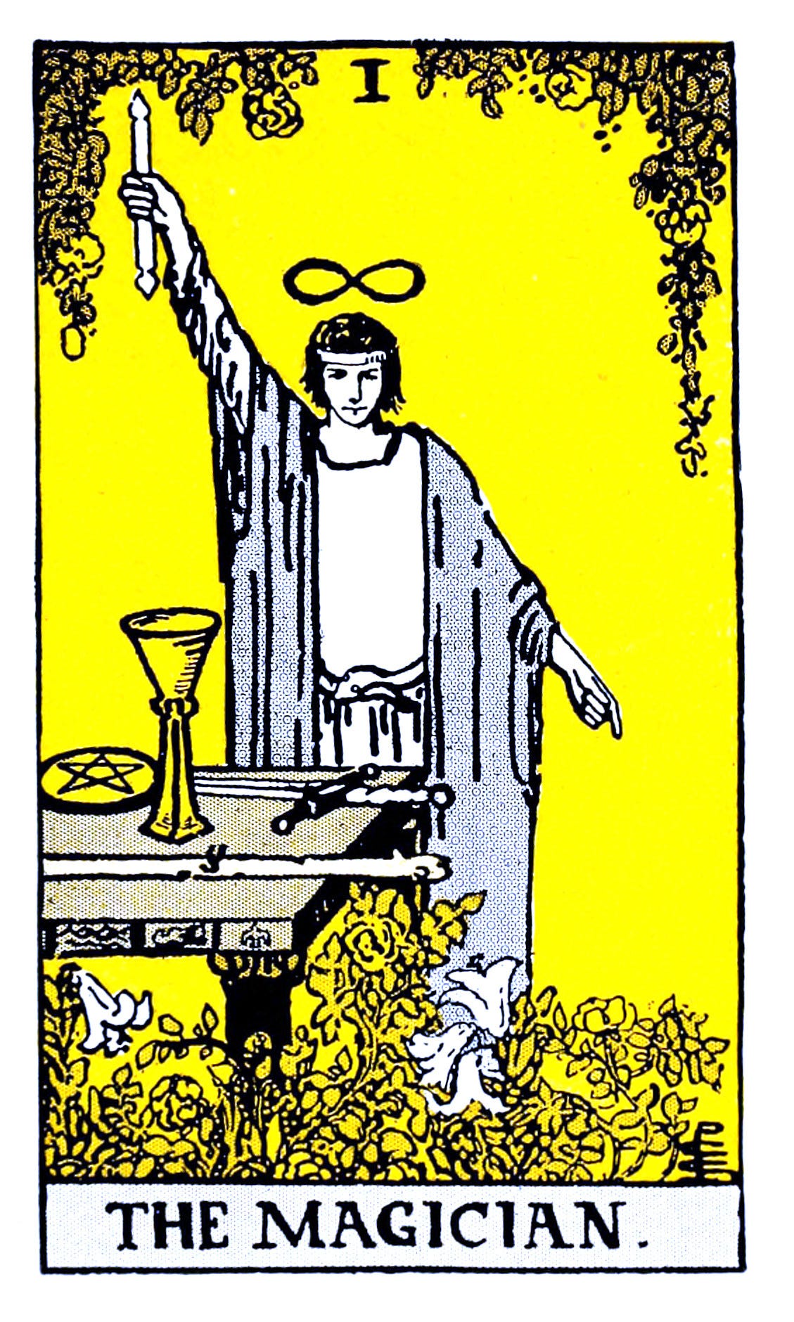 The Magician Tarot Card Hidden Numerology Medium the-magician-tarot-card-hidden-numerology-medium