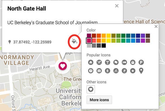 Add Icons To Google Map