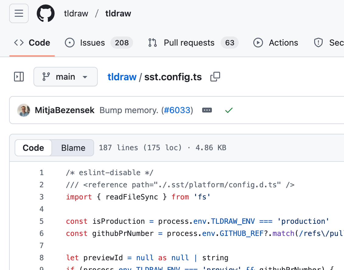`sst.config.ts` file in tldraw codebase. | by Ramu Narasinga | Sep, 2025 | Medium