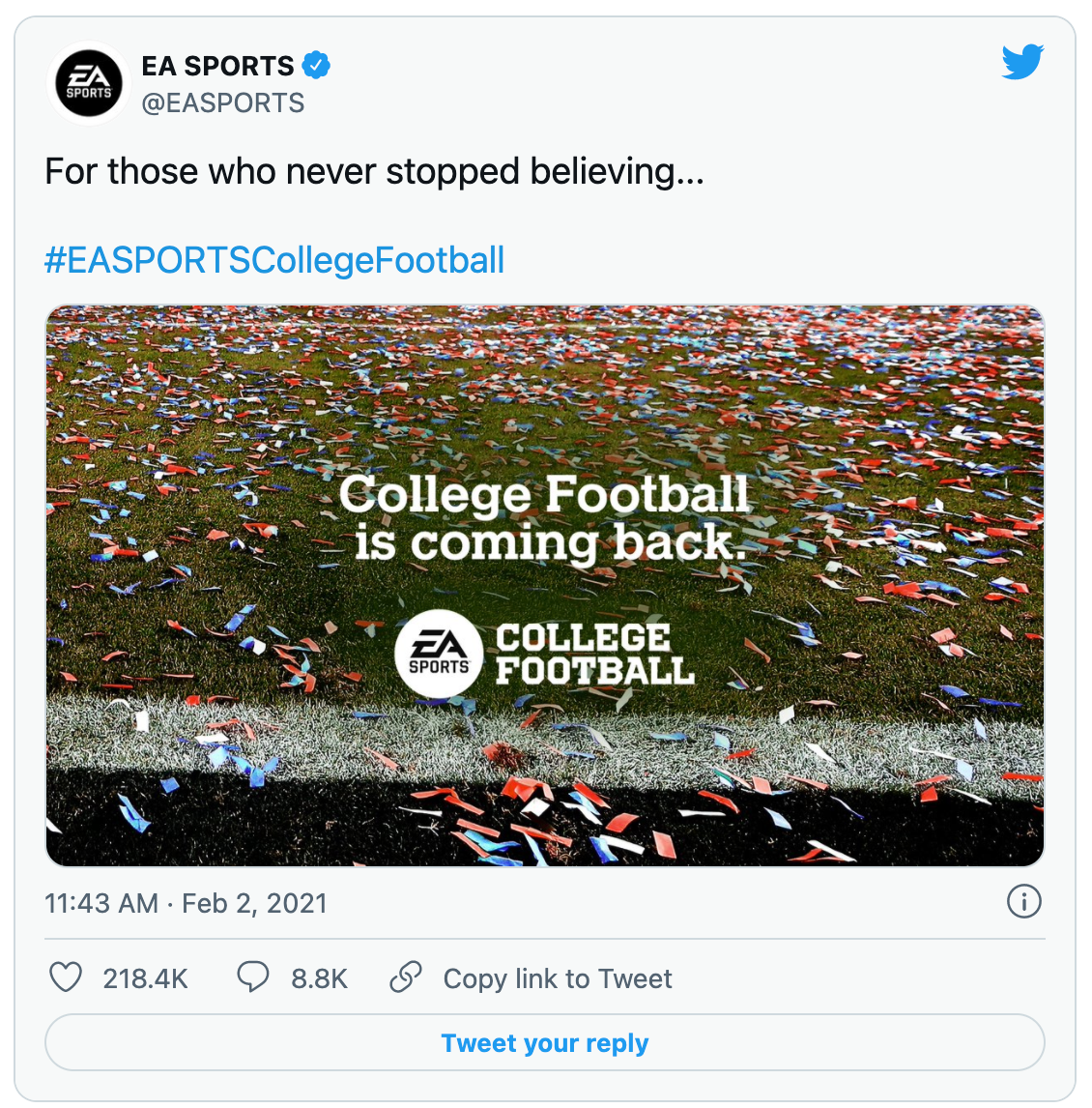 The Return of NCAA Football. Growing up, the NCAA football games… | by ...
