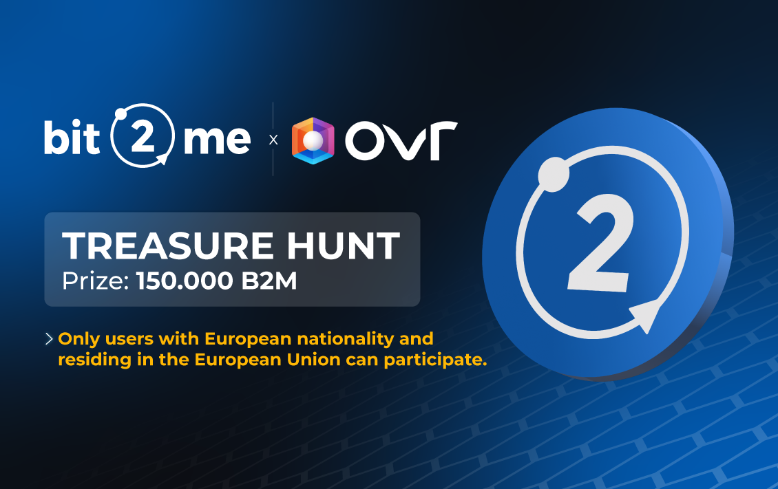 Bit2Me Launches a Treasure Hunt in the OVR Metaverse With Attractive ...