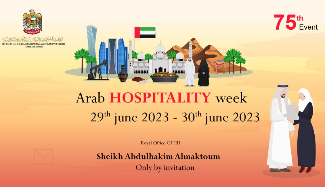 Arab Hospitality Week - Gulraiznoraiz - Medium