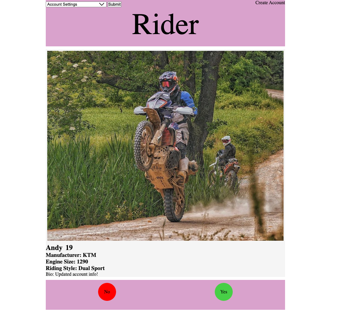 Rider: For Motorcycle Riders, by Motorcycle Riders | by Alex Peterec ...