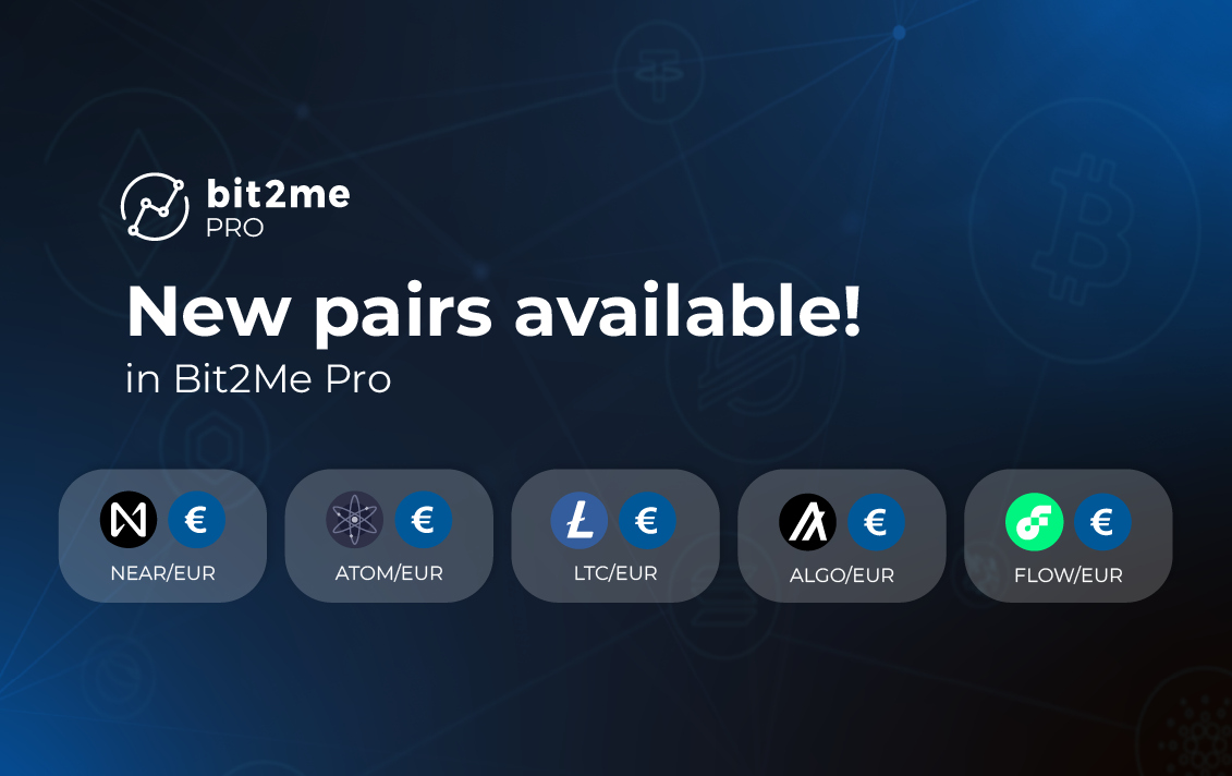5 New Trading Pairs on Bit2Me Pro! | by Bit2Me Global | Medium