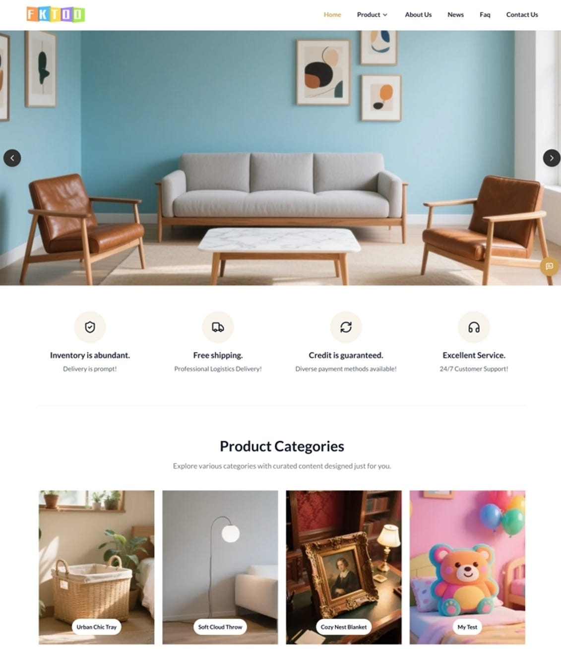 Foreign Trade Website for Home Furnishing Products Based on Python (B2B ...