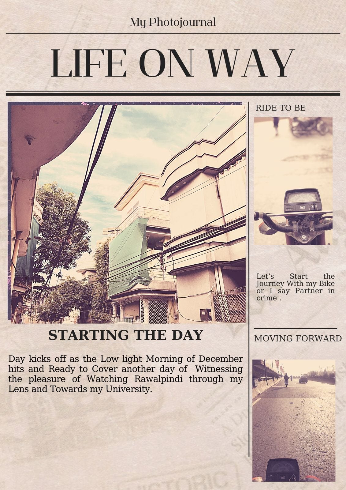 LIFE ON THE ROAD - Muhammad Tahir - Medium