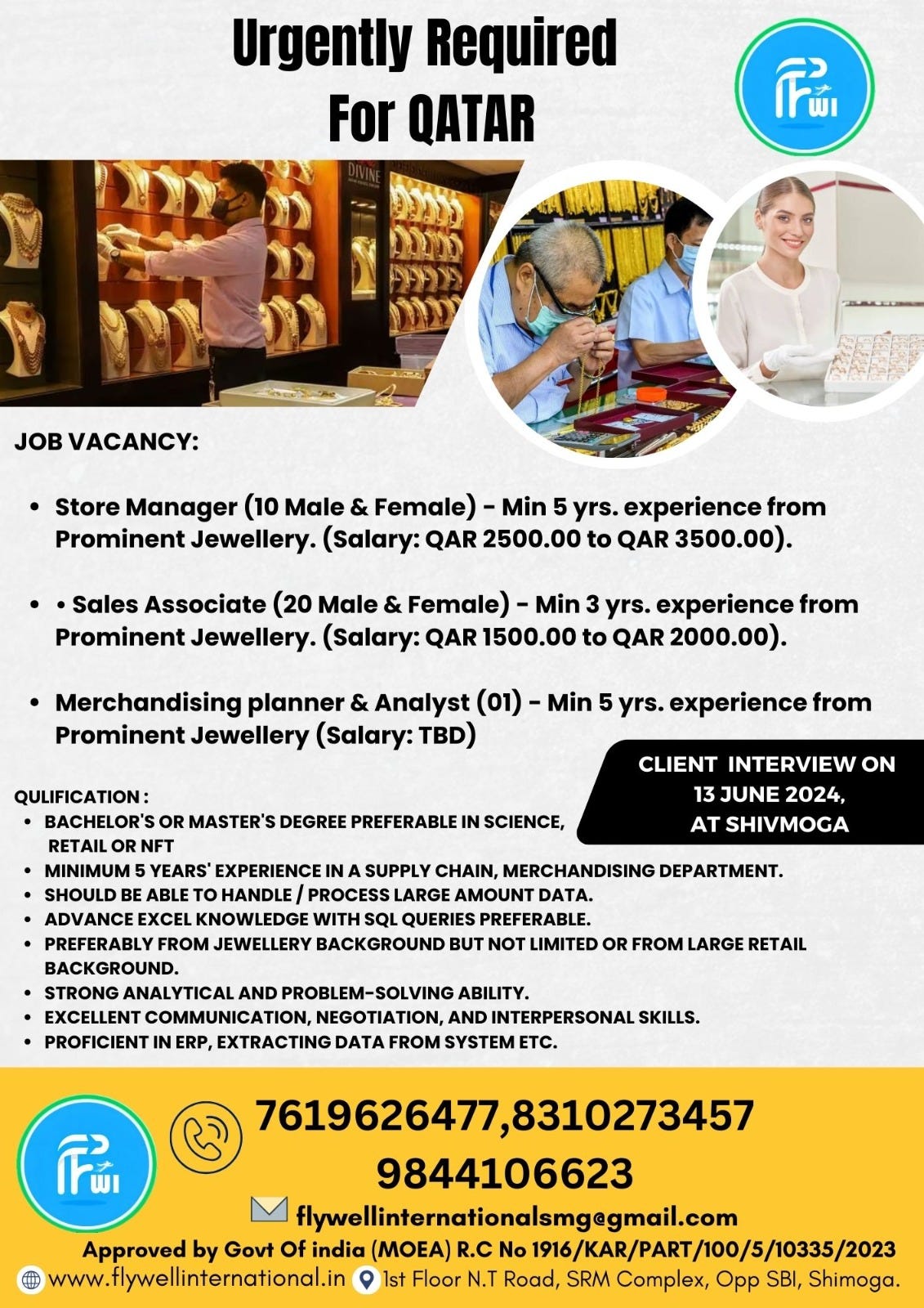 Urgent Requirement For Saudi. Urgent Requirement For Saudi, Job Role… | by Fly well ...