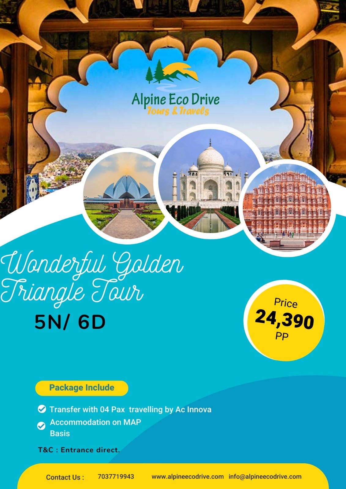 🌟 Experience the timeless allure of India’s Golden Triangle Tour: Delhi ...