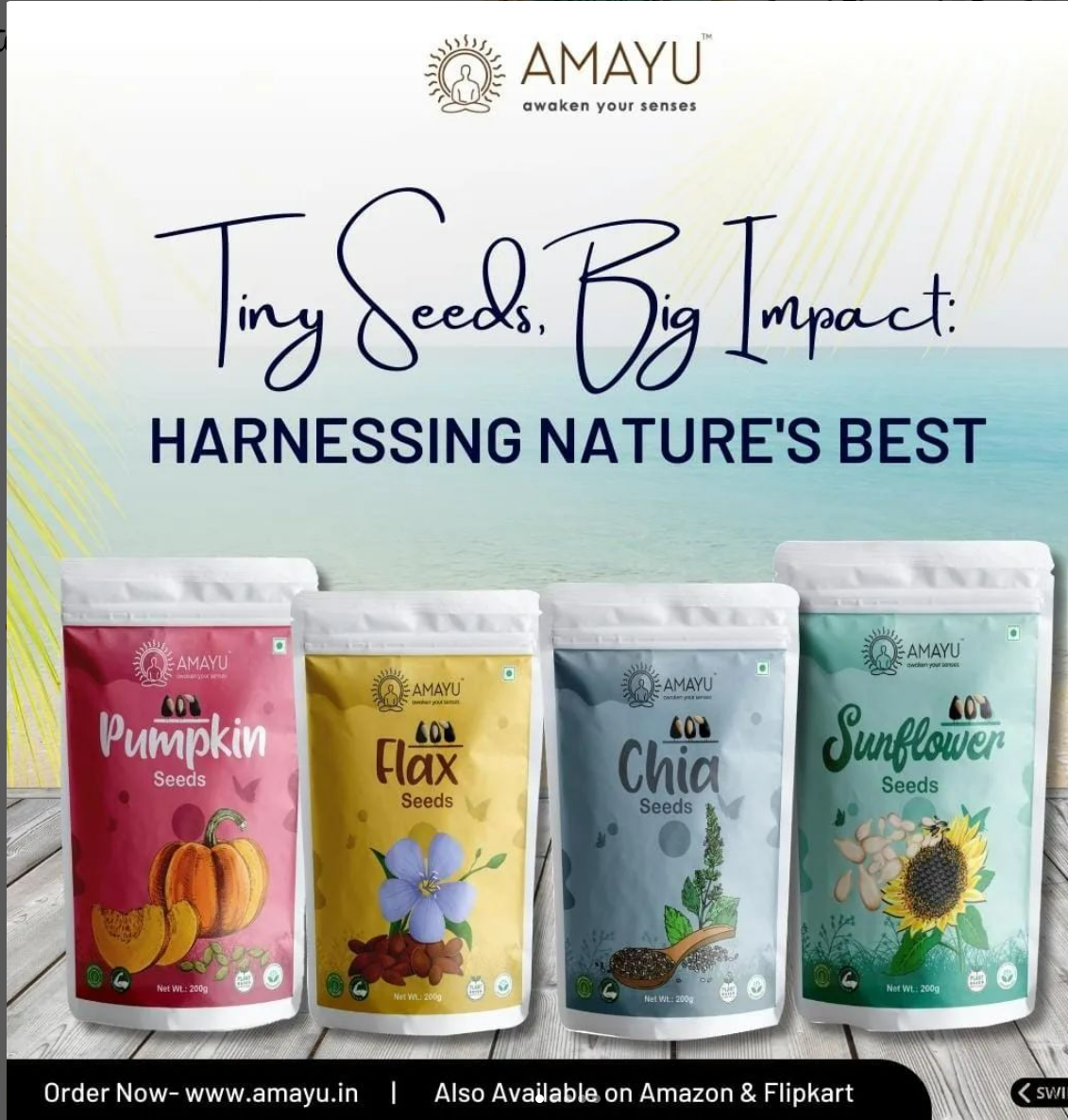 Super Seeds for a Healthy Lifestyle: Introducing AMAYU’s Flax ...
