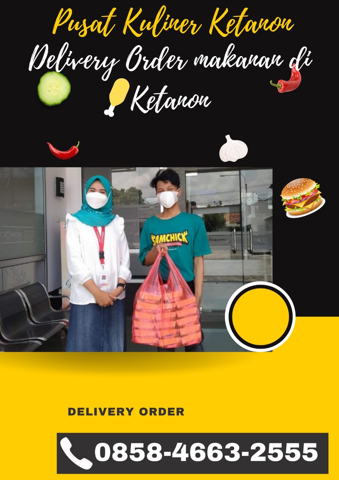 PRAKTIS CEPAT, Call 0858–4663–2555, Layanan Pesan Antar Makanan Online ...