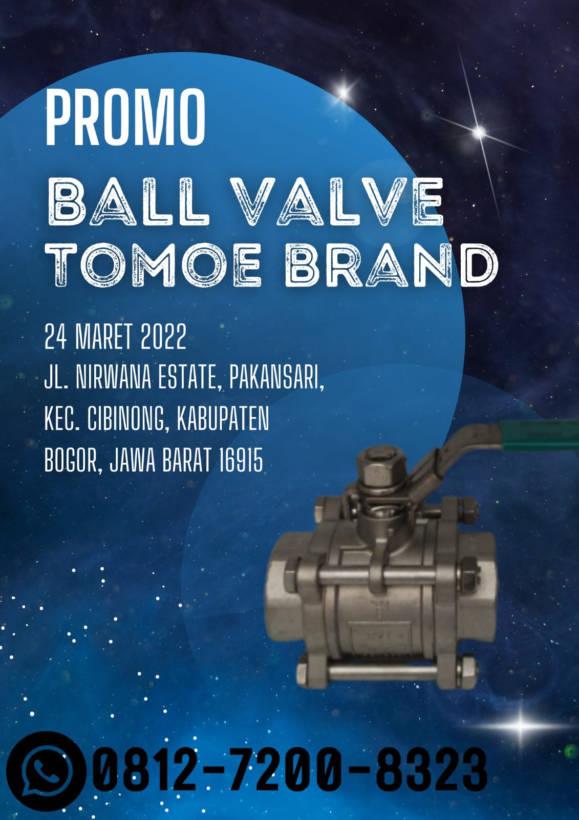 Promo Ball valve lockout Hubungi 0812–7200–8323 - Sultanbintang - Medium