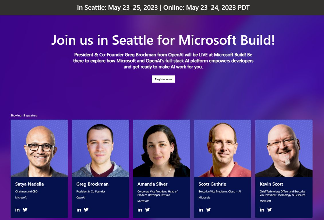 Welcome Java developers to Build 2023! | by Brian Benz | Medium