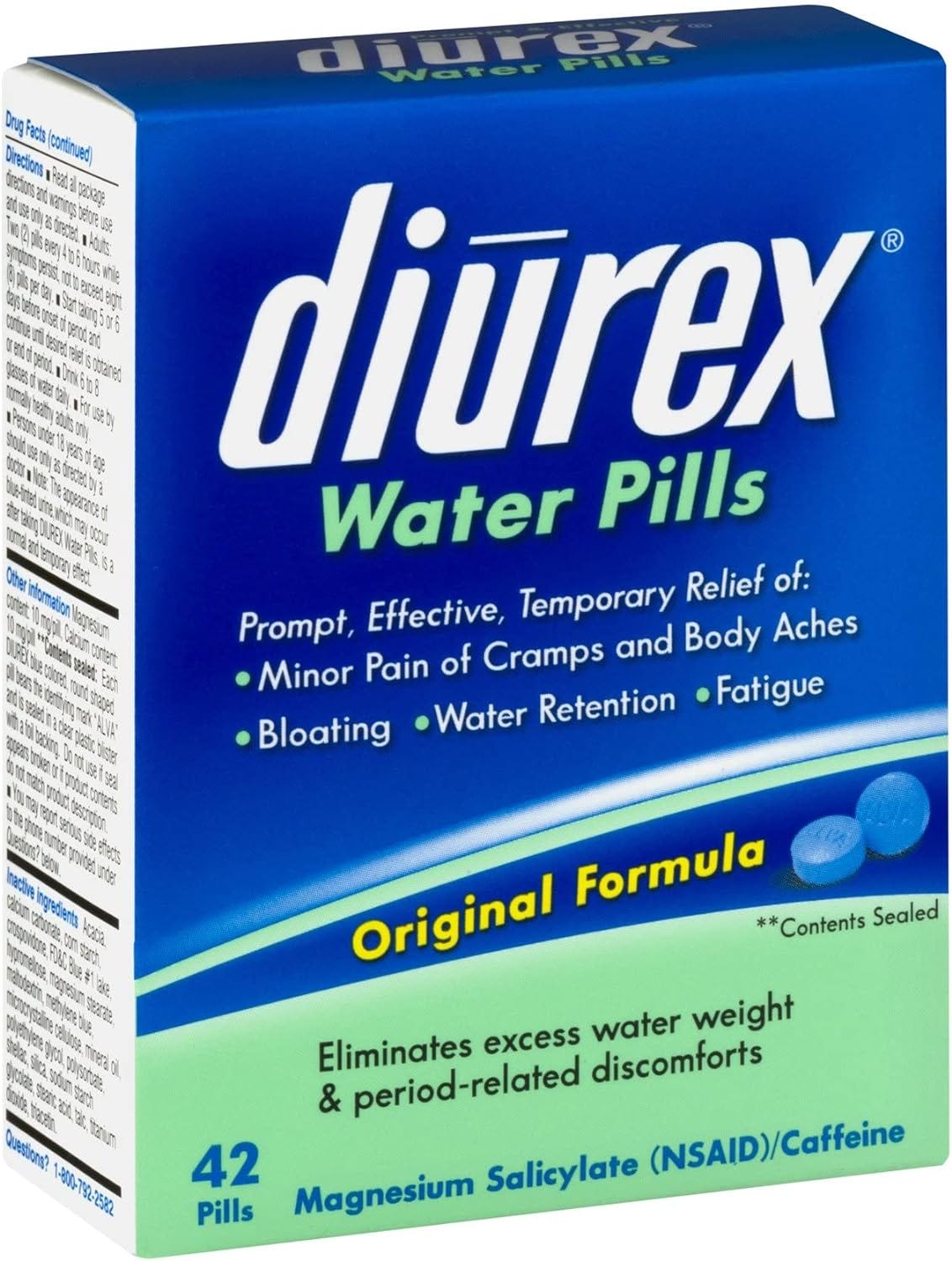 Diurex Water Pills, 42 ct - Mr Shadhin - Medium