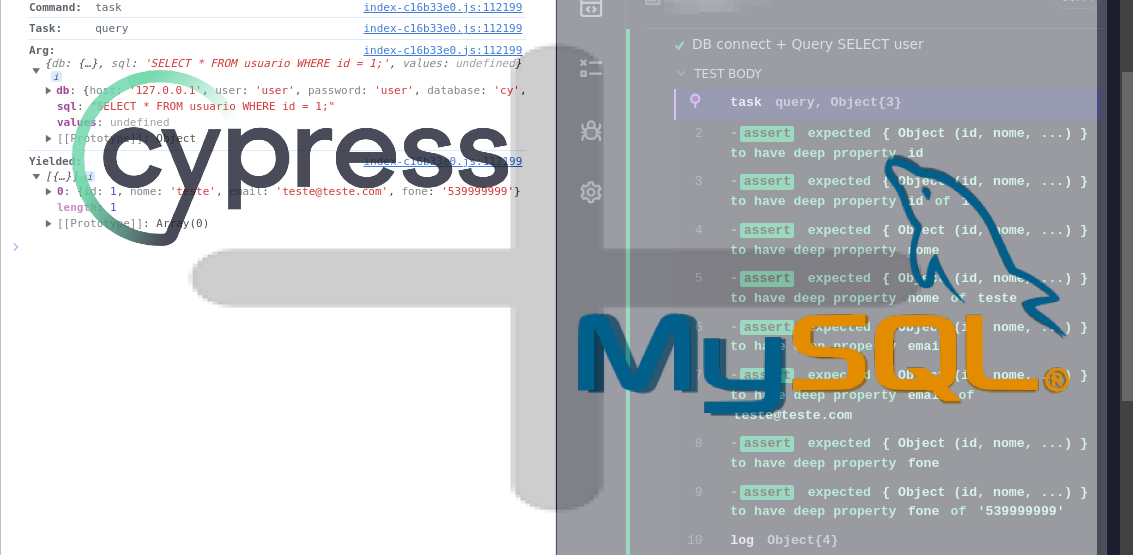 Cypress 10+ e Banco de Dados MySQL 🌱 | by Victor Xavier | Nov, 2023 | Medium