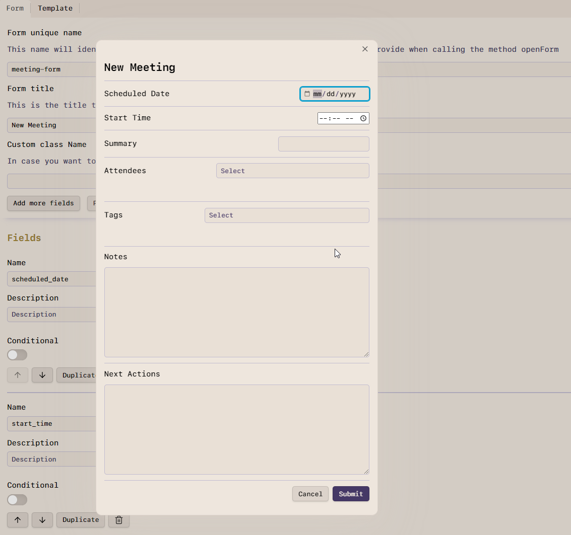 The Modal Form Plugin. Obsidian is a versatile tool for… | by Nuno ...