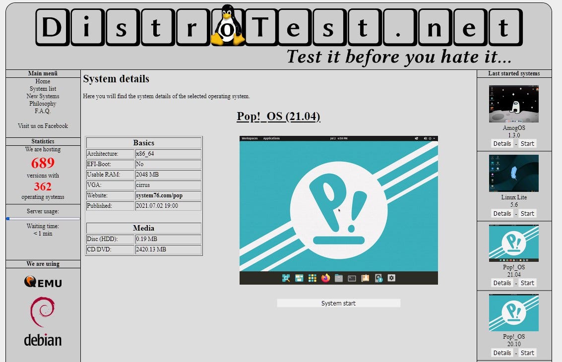 Try Linux, no download required. Ever wanted to try a Linux operating ...