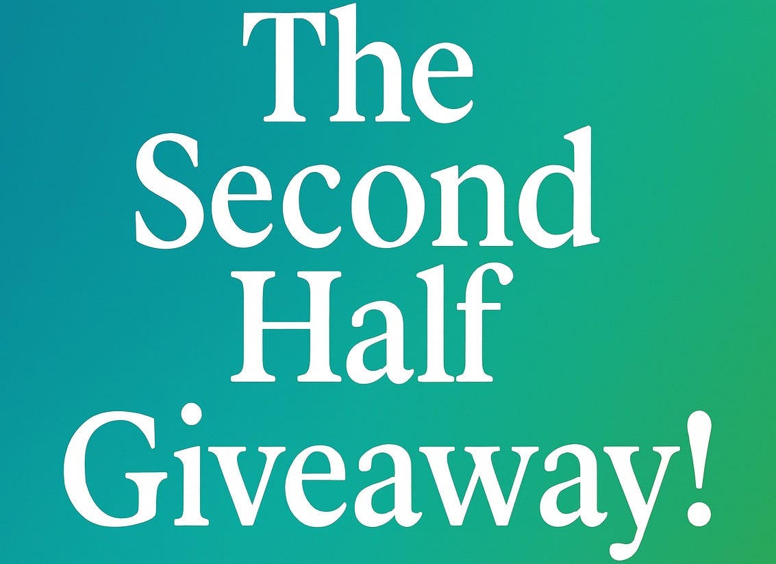 The Second Half Giveaway: Write, Clap, Win | by Brian Rosta | The ...