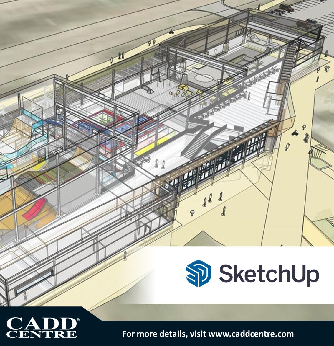SKETCHUP Training Centre in Chandigarh - Caddcentre - Medium