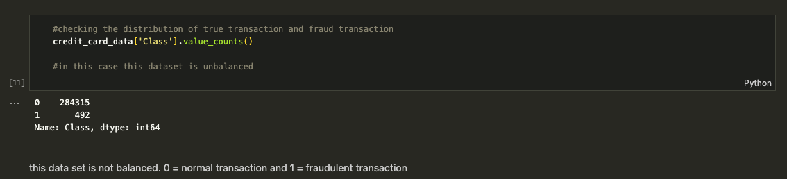 Credit Card Fraud Detection- Logistic Regression | by Grace Musungu ...