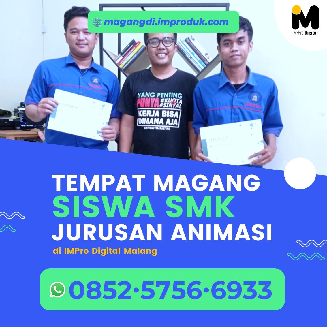 0852–5756–6933, Pusat Magang SMK di Junrejo - Pusat Magang SMK - Medium