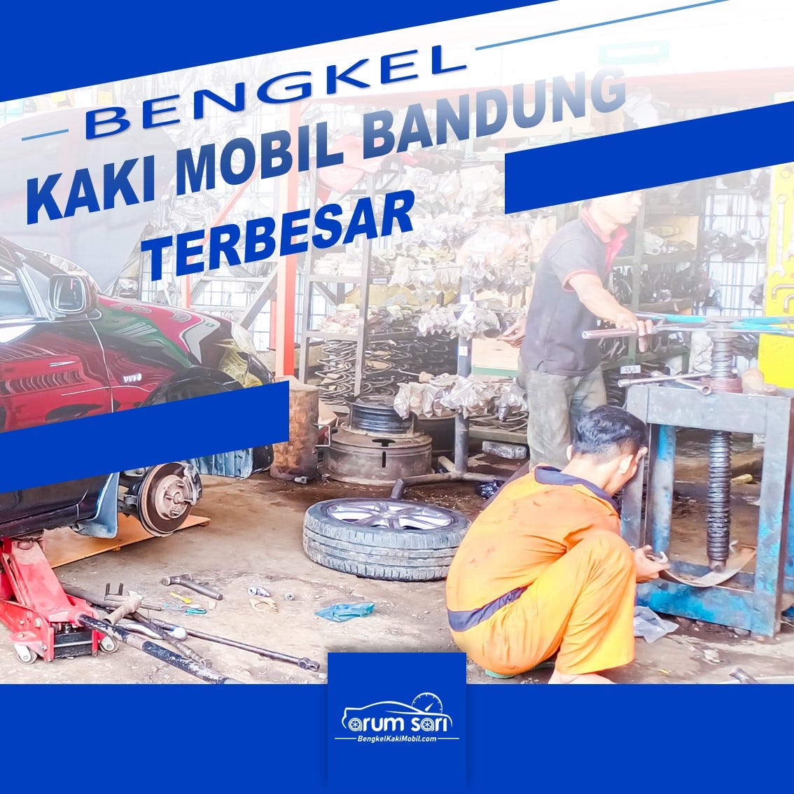 Bengkel Kaki Mobil Bandung Terbesar, Call 0812–2075–7780, Bengkel ...