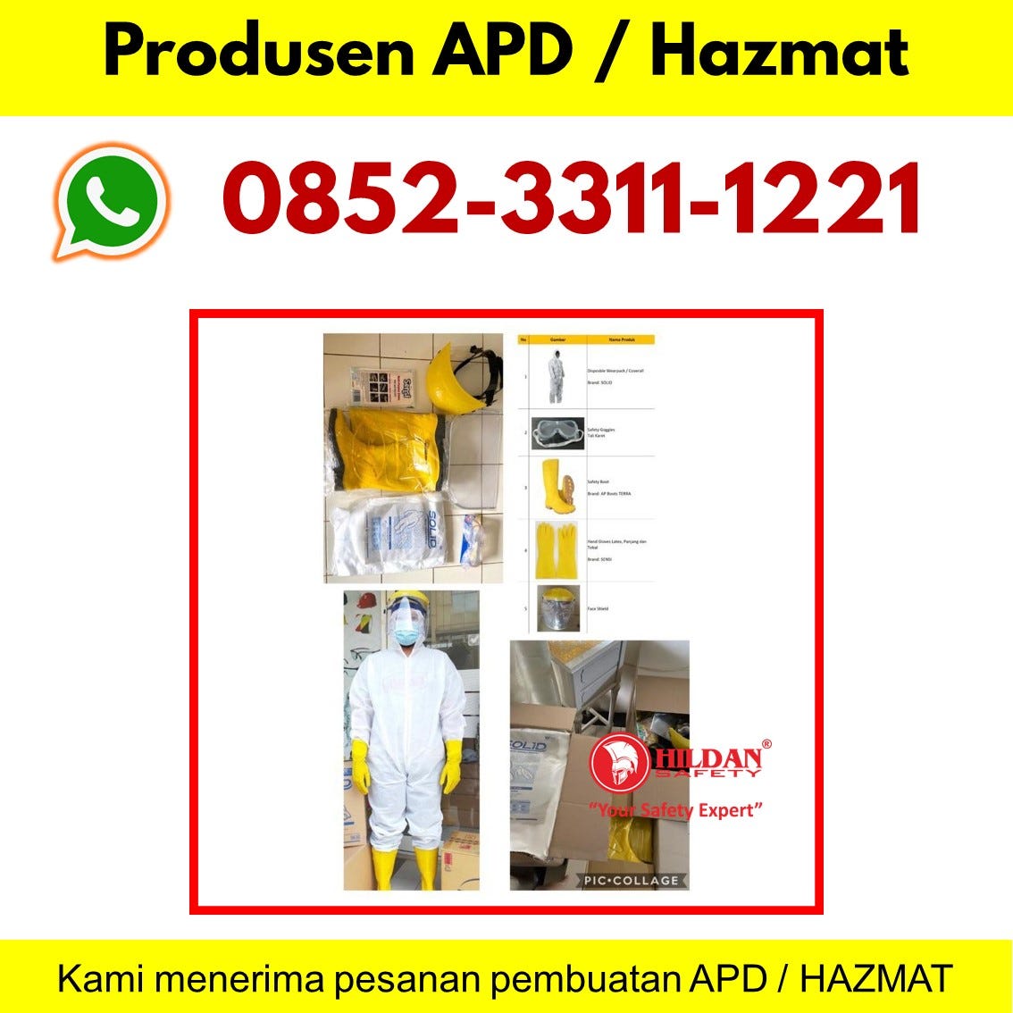 Call 0852–3311–1221, Supplier Baju Apd Coverall Jakarta | by Awanapd ...