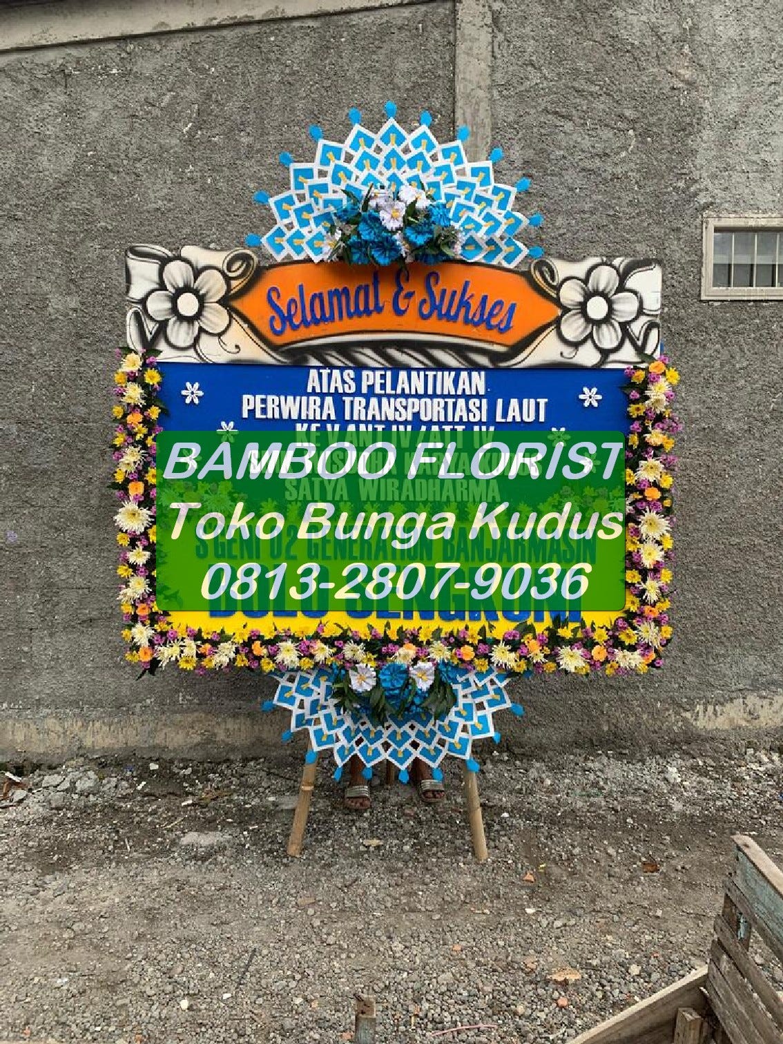 Hubungi Kami! 0813–2807–9036 Papan Bunga Duka Cita Undaan Kudus, Bamboo ...