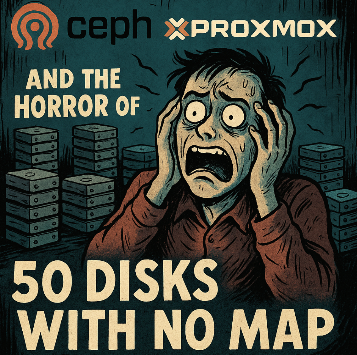 Ceph, Proxmox, and the Horror of 50 Disks With No Map | by Mr.PlanB ...