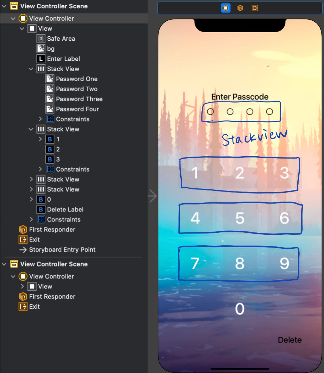 #43 App 的解鎖畫面. AirTable卡太久，只好些做一些比較簡單的，雖然這樣說，不用目前的程度做出來… | by Krauser Huang | 彼得潘的 Swift iOS App ...