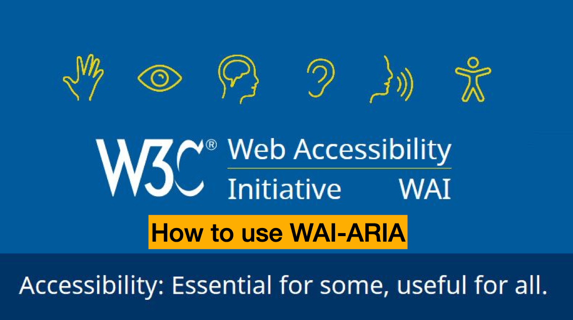 How to use WAI-ARIA. How to follow web accessibility rules… | by ... How to use WAI-ARIA. How to follow web accessibility rules… | by ...