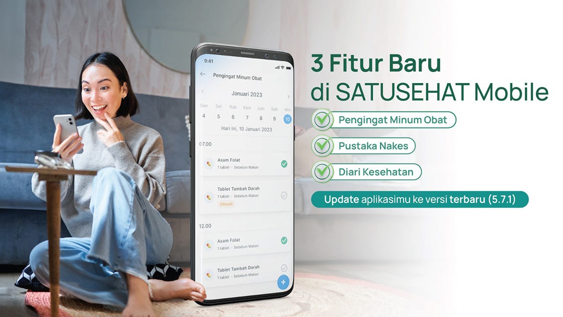 Jadi ‘Asisten Pribadi’ Kesehatan, Ini 3 Fitur Baru di SATUSEHAT Mobile | by DTO Kemenkes RI | Medium