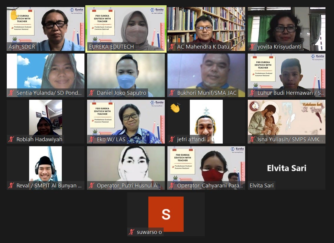 Eureka Edutech Adakan FGD Membahas Evaluasi Asesmen Nasional, Adaptasi Skema Pendidikan Harus ...