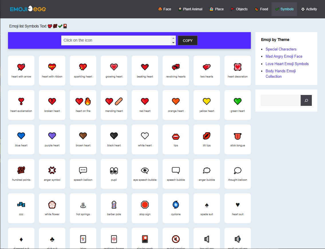 All Emoji List