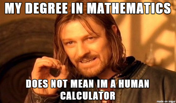 Math Major Memes
