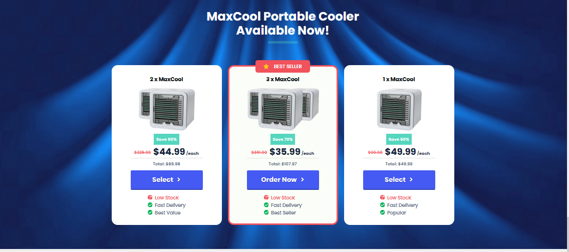 Maxcool| Maxcool Cooler| Maxcool Portable AC | by Maxcool | Medium