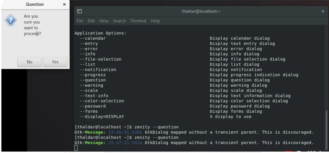 What is Zenity used for? Zenity is a powerful and user-friendly tool for creating graphical user ...