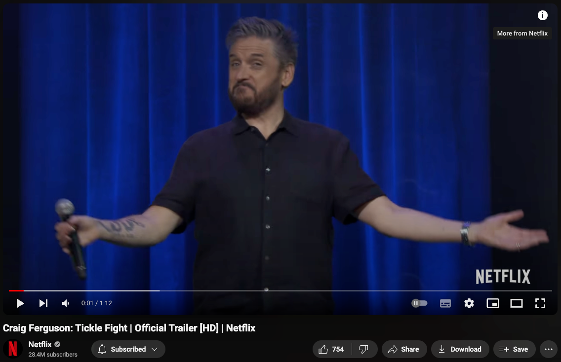 767: Craig Ferguson: Tickle Fight - Elle Oh - Medium