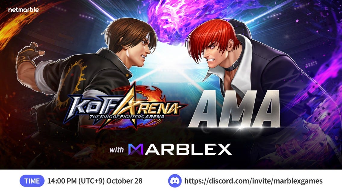 [AMA] Are you the king of all fighters? AMA is coming! | by MARBLEX ...