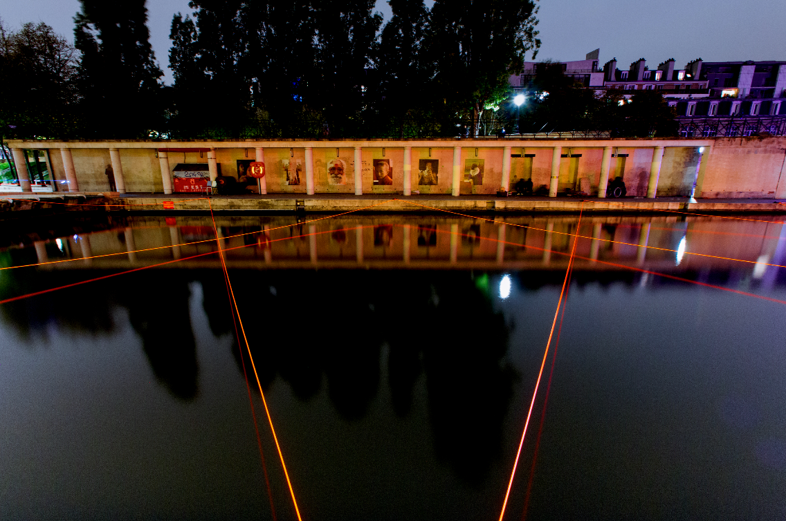 The Seam. Site-specific light installation by… | by Douglas Cabel | Medium