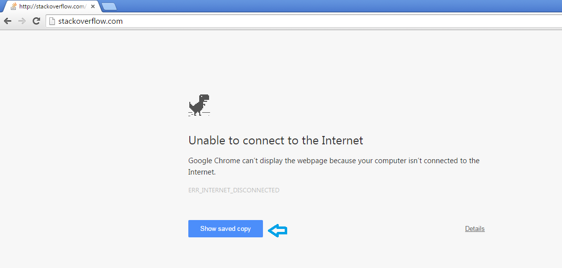 An hidden offline feature in Chrome to help you kill time | by Kamesh Venkat | Medium