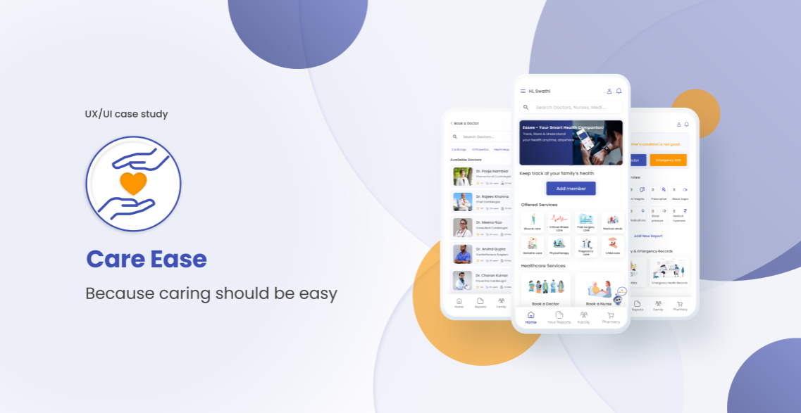 Care Ease: Because caring should be easy — UX Case study | by Mattam ...