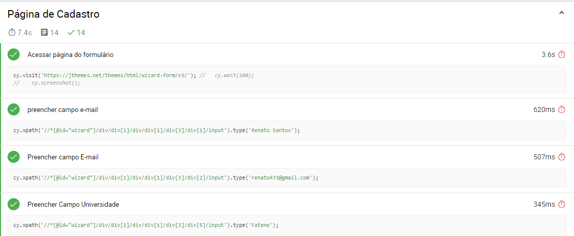Configurando Cypress report. Cada dia que passa vou aprendendo um… | by ...