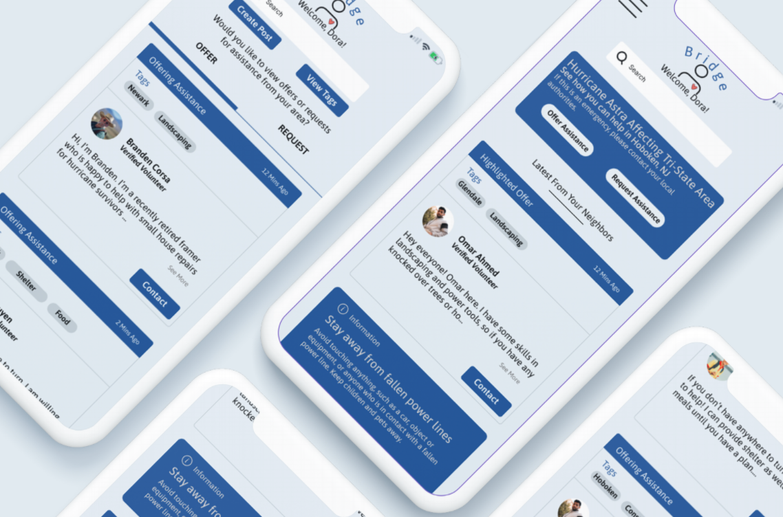 Bridge: An application to help the helpers | by Kelsey Payne | Kelsey Payne | Medium