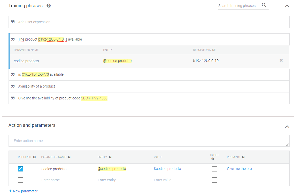 How to recognize entities with regular expressions on Dialogflow and Actions Builder | by ...
