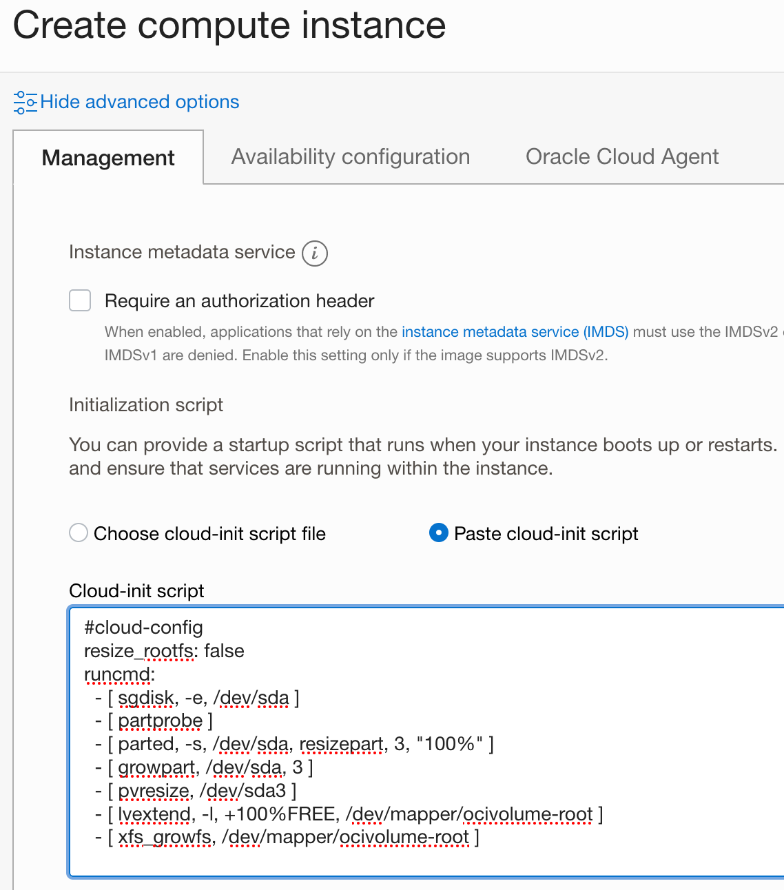 Fun with cloud-init, LVM, Terraform and Oracle Linux in OCI | by Francisco Alvarez | Medium